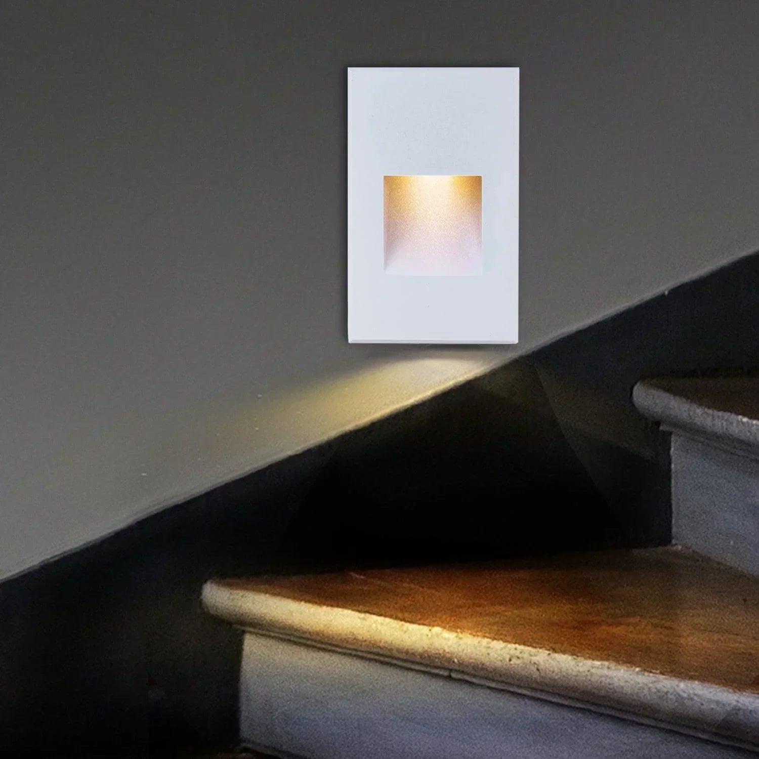 LED Step Lights, 4W, 150LM, IP66 Waterproof, 3 Color Adjustable